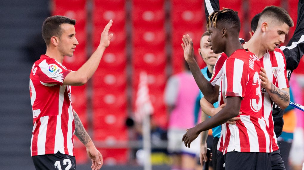 Inaki Williams' brother Nico makes debut for Athletic Bilbao against ...