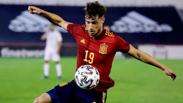Watch: Javi Puado hits La Roja's fourth against Lithuania - Football España