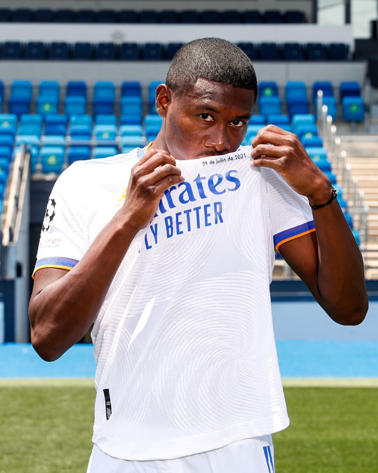 David Alaba presented as a Real Madrid player - Football España