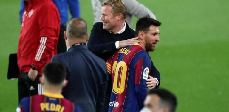 Ronald Koeman uses Lionel Messi to deliver Lamine Yamal message - whitenews