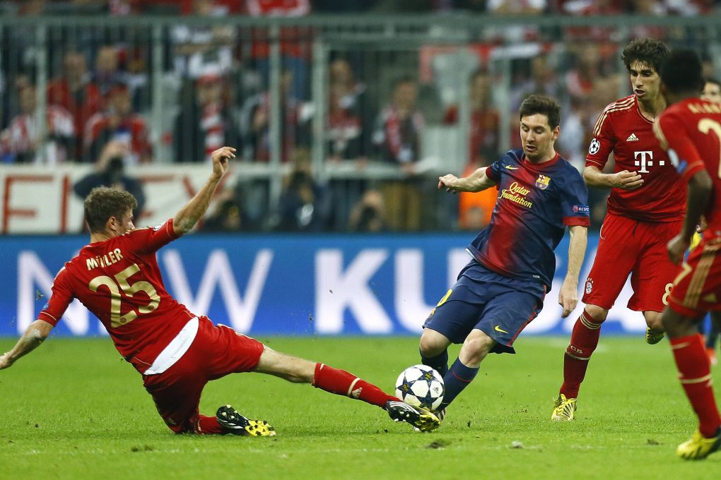 Muller admits 'it's a shame' to be facing a Barcelona without Messi Muller admits 'it's a shame' to be facing a Barcelona without Messi