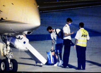 Lionel Messi flies back to Paris in private jet after negative PCR test ...