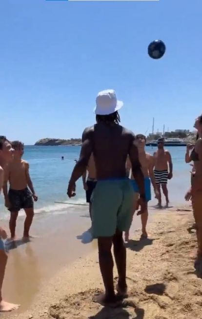 Watch: Real Madrid's Eduardo Camavinga entertains kids with ball on ...