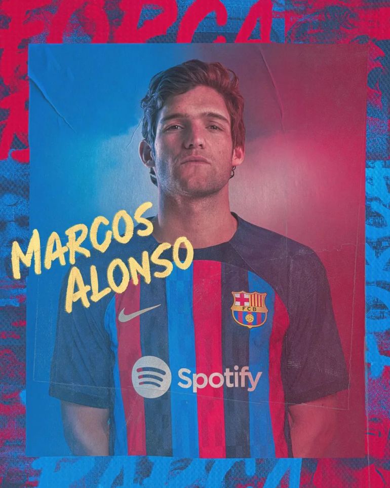 Marcos Alonso says Barca were "the only team" he wanted to join ...