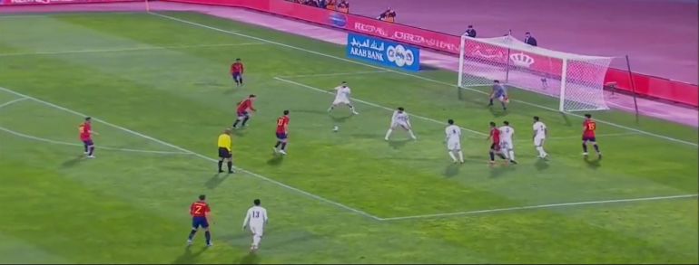 Watch: Gavi bags second Spain goal with neat finish into corner ...