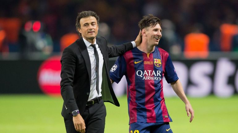 Lionel Messi tried to persuade Luis Enrique to stay at Barcelona ...