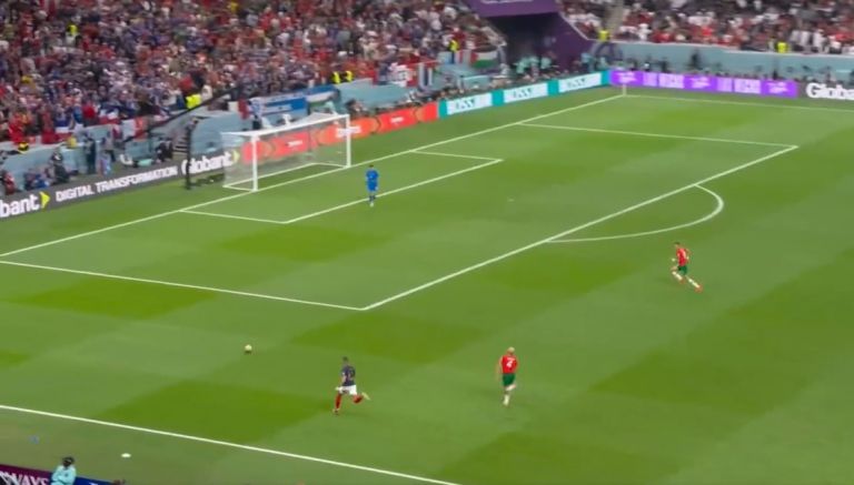 WATCH: Sofyan Amrabat hunts down Kylian Mbappe in foot race with ...