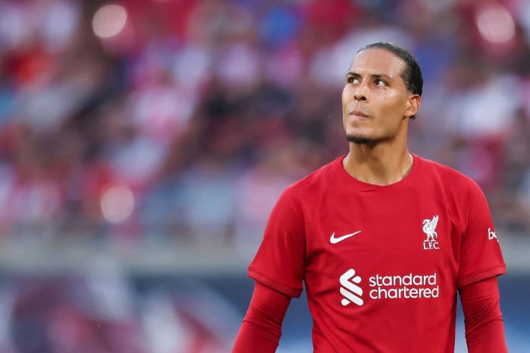 Virgil van Dijk laughs off Real Madrid transfer link
