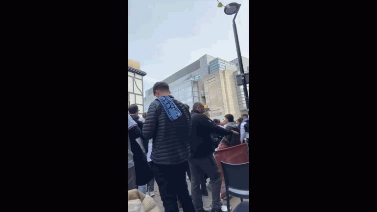 WATCH: Real Madrid fans in Manchester pictured singing anti-Barcelona ...