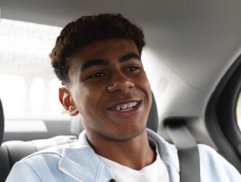 WATCH: Lamine Yamal's first words with Spain squad - 'I always wanted ...