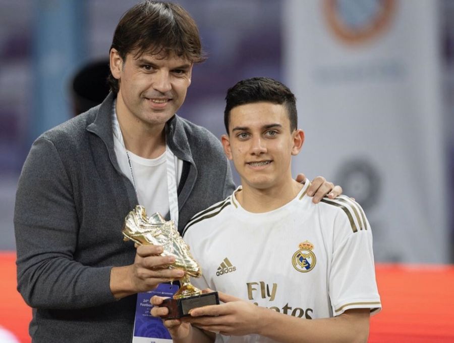 Real Madrid tie down 16-year-old son of former player to first ...