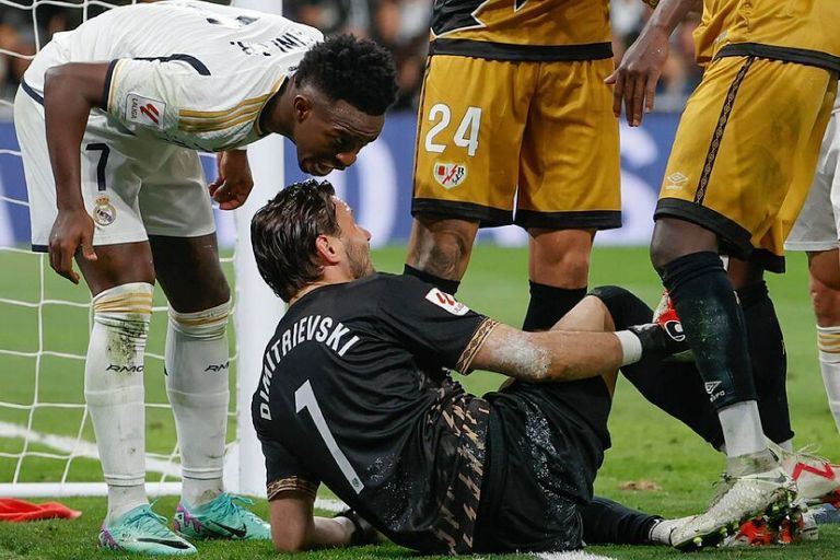 Stole Dimitrievski explains bust-up with Vinicius Junior - "If I had ...