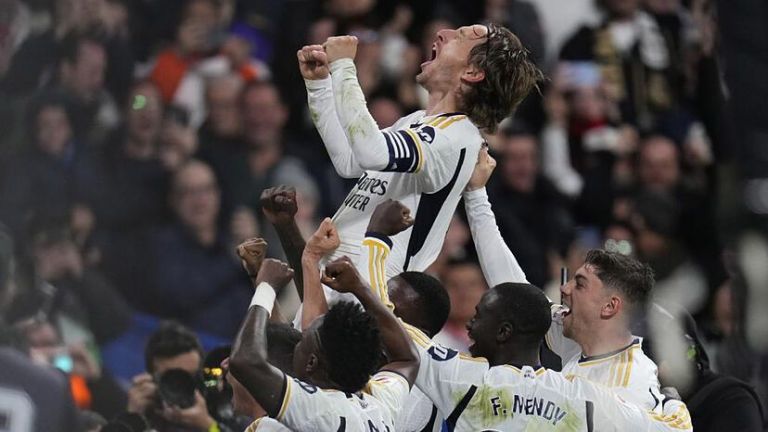 Joy for the Santiago Bernabeu: Luka Modric renewal at Real Madrid 'only ...