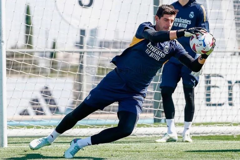Real Madrid had pencilled in Thibaut Courtois' return to starting line ...