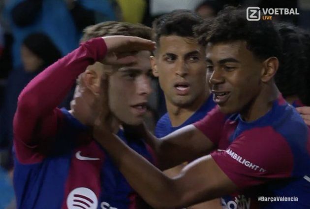 WATCH: Fermin Lopez does Cristiano Ronaldo and goalkeeping disaster as ...