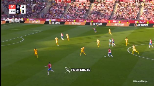 WATCH: Stunning volley from Christian Portu now has Girona 4-2 up ...