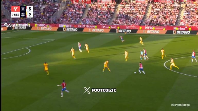 WATCH: Stunning volley from Christian Portu now has Girona 4-2 up ...