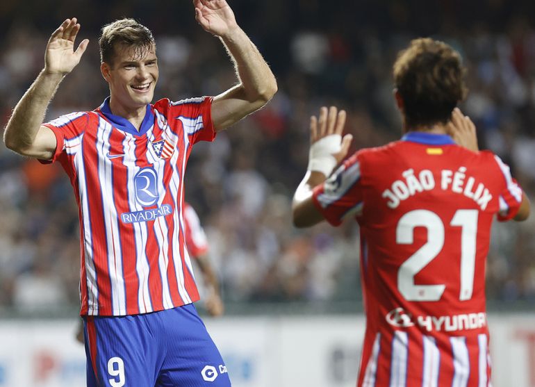 Alexander Sorloth has Atletico Madrid debut to remember in Hong Kong ...