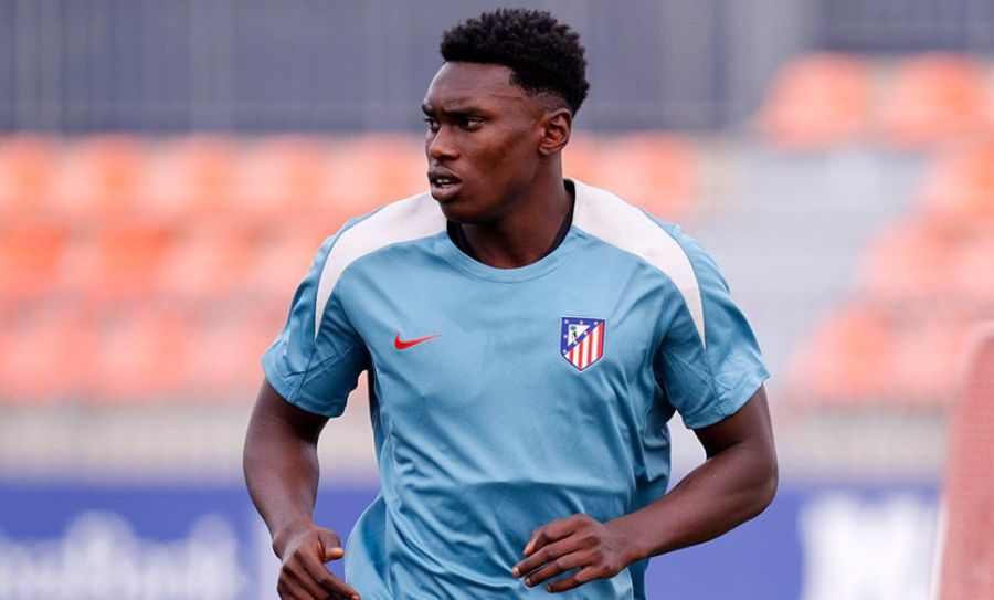 Samu Omorodion back in training for Atletico Madrid following breakdown ...