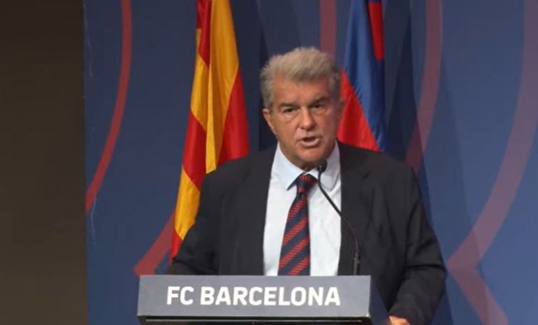 Barcelona President Joan Laporta on Deco - 'I've feared for his health, he's the reason we have ...