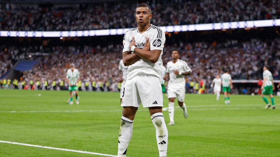 Huge blow for Real Madrid star Kylian Mbappe ruled out of Madrid derby ...