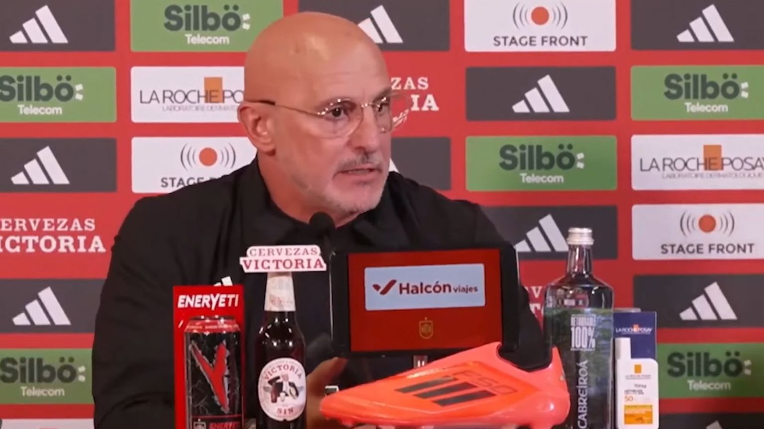 Spain manager Luis de la Fuente explains Gavi, Joselu and Inigo ...