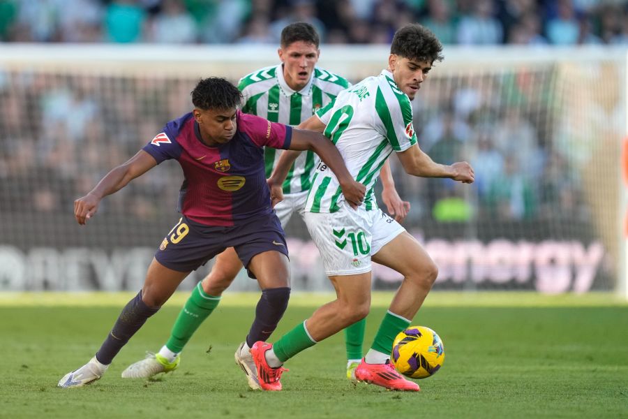 Barcelona denied second successive La Liga victory as Real Betis score ...