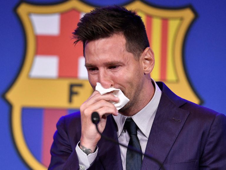 How Lionel Messi went from signing a contract with Barcelona to leaving ...