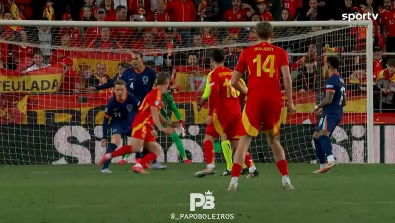 WATCH: Spain score early courtesy of Mikel Oyarzabal penalty