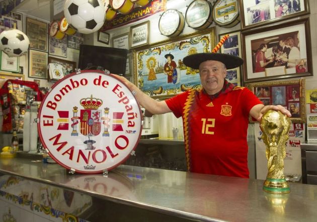 Iconic Spain fan passes away aged 76 after 18 major tournaments