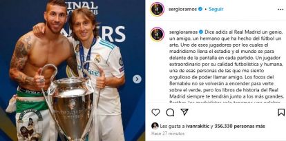 Reaction to Luka Modric's Real Madrid exit: Cristiano Ronaldo pays tribute