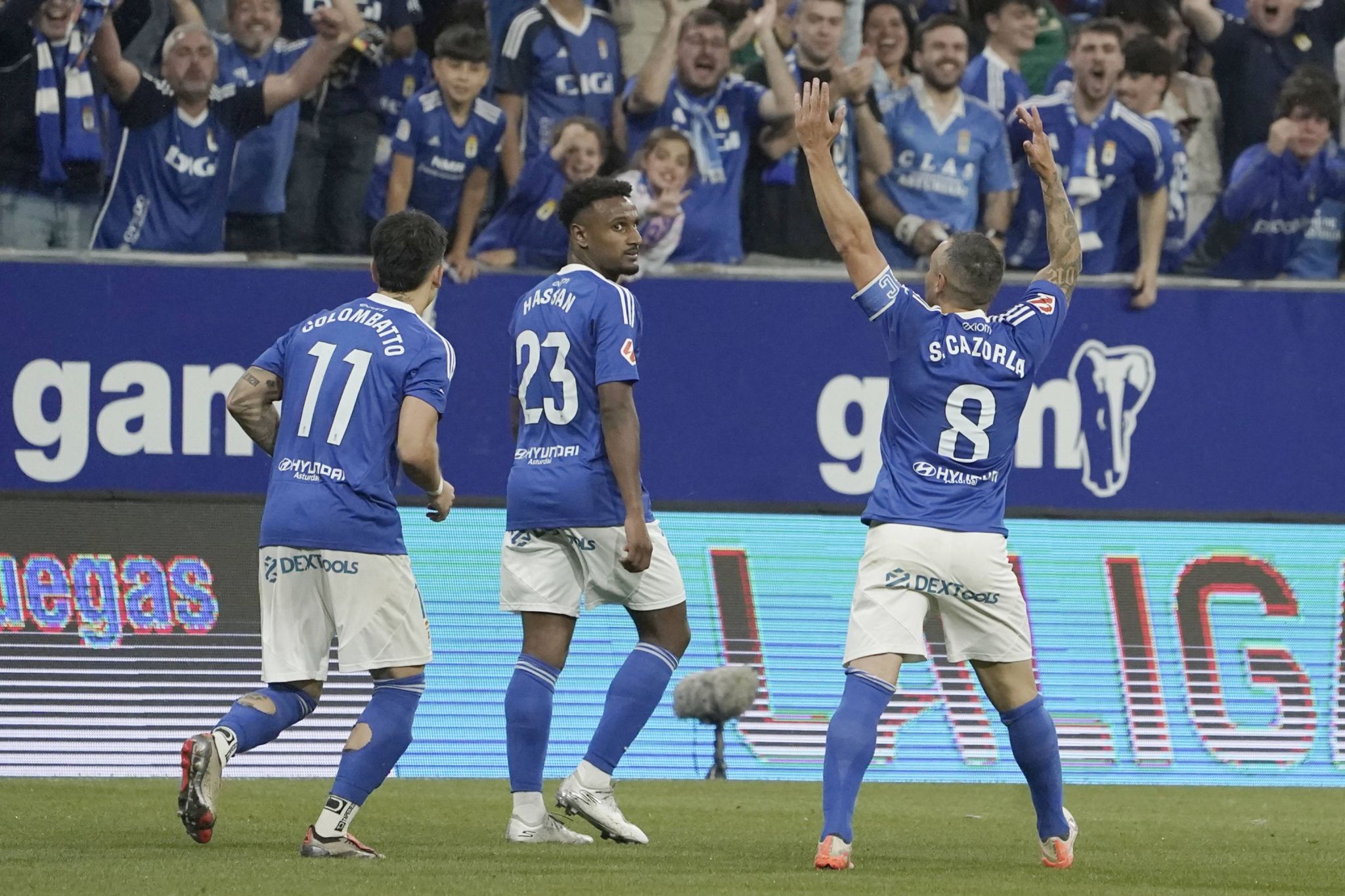 Santi Cazorla leads Real Oviedo at 40 to play-off final against underdogs
