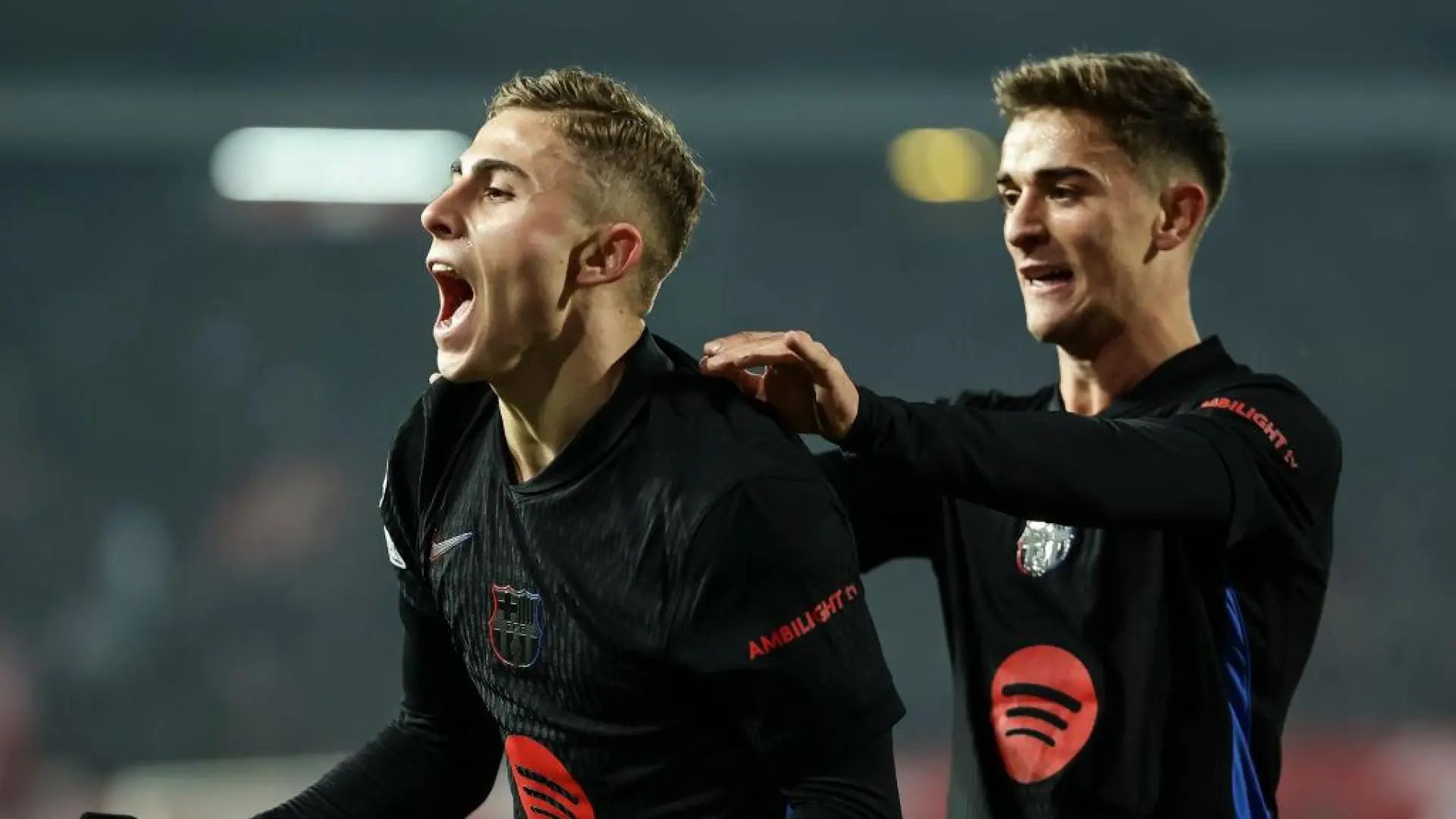 Two incidents raised tension between Gavi and Fermin Lopez