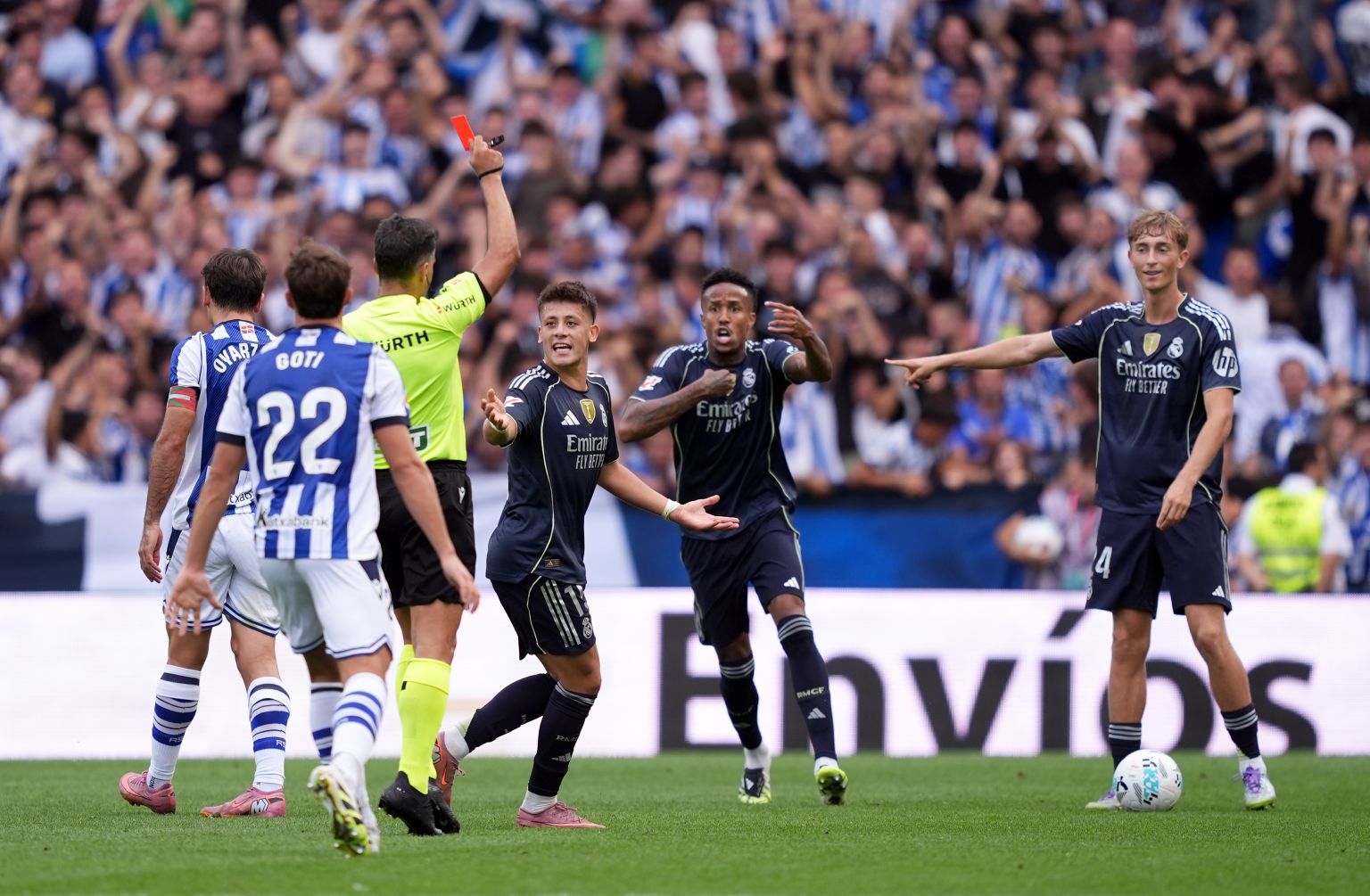 Real Madrid lose red card appeal despite Referees Committee backing