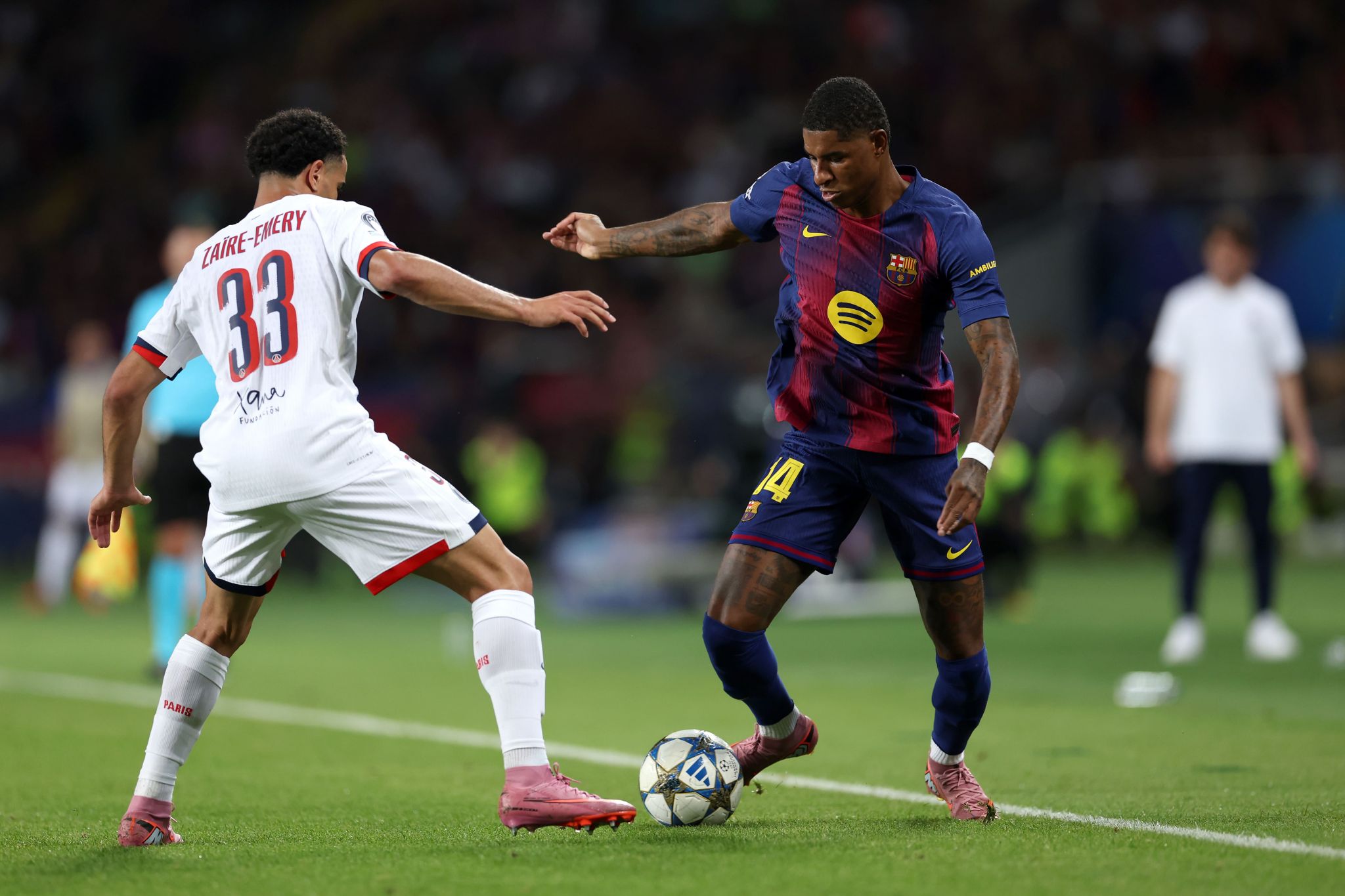 Key player absent from Barcelona training