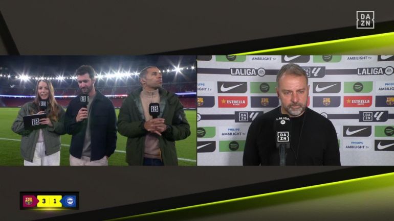 Hansi Flick not satisfied by Barcelona victory over Alaves