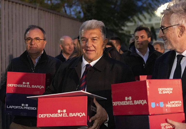 Laporta furious with agent over Barca exit: 'A betrayal from baldy'