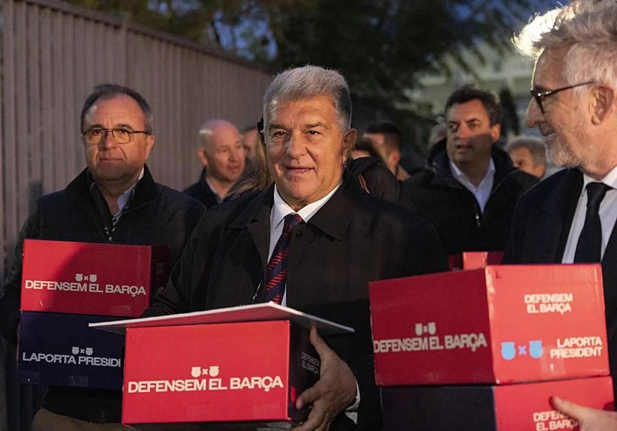 Confirmed: Joan Laporta re-elected as Barcelona president
